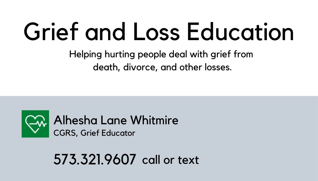 Grief and Loss Education – Live Well, Grieve Well